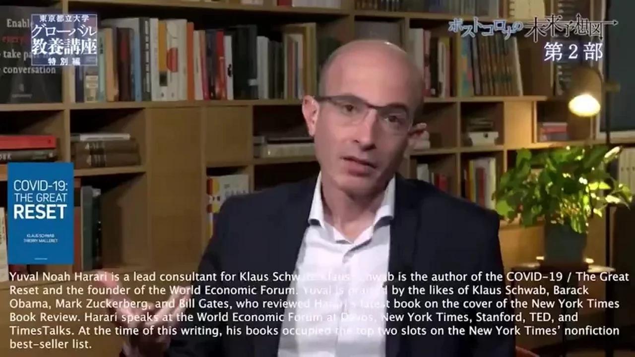 YUVAL NOAH HARARI (WEF) ON COVID, TRANSHUMANISM, RELIGION, AND DEATH