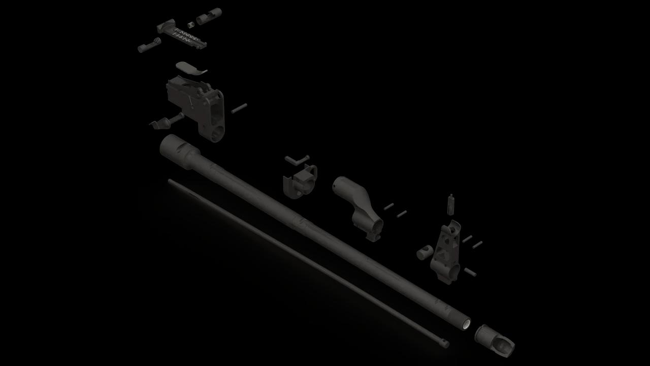 AKM barrel assembly