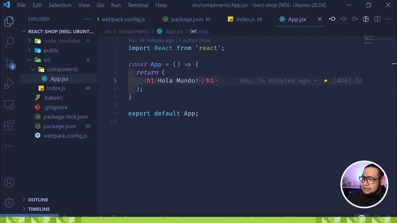 5 Cambios en tiempo real con Webpack