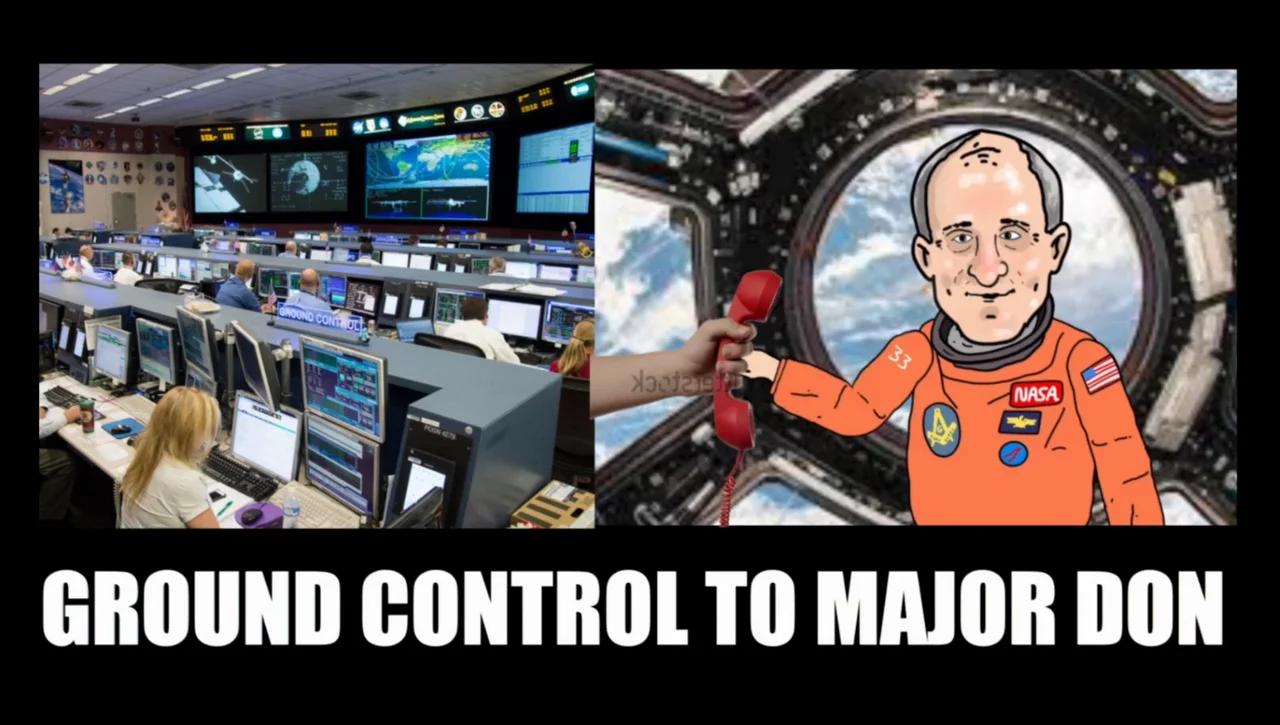 Made By Jimbob - Ground Control To Major Don