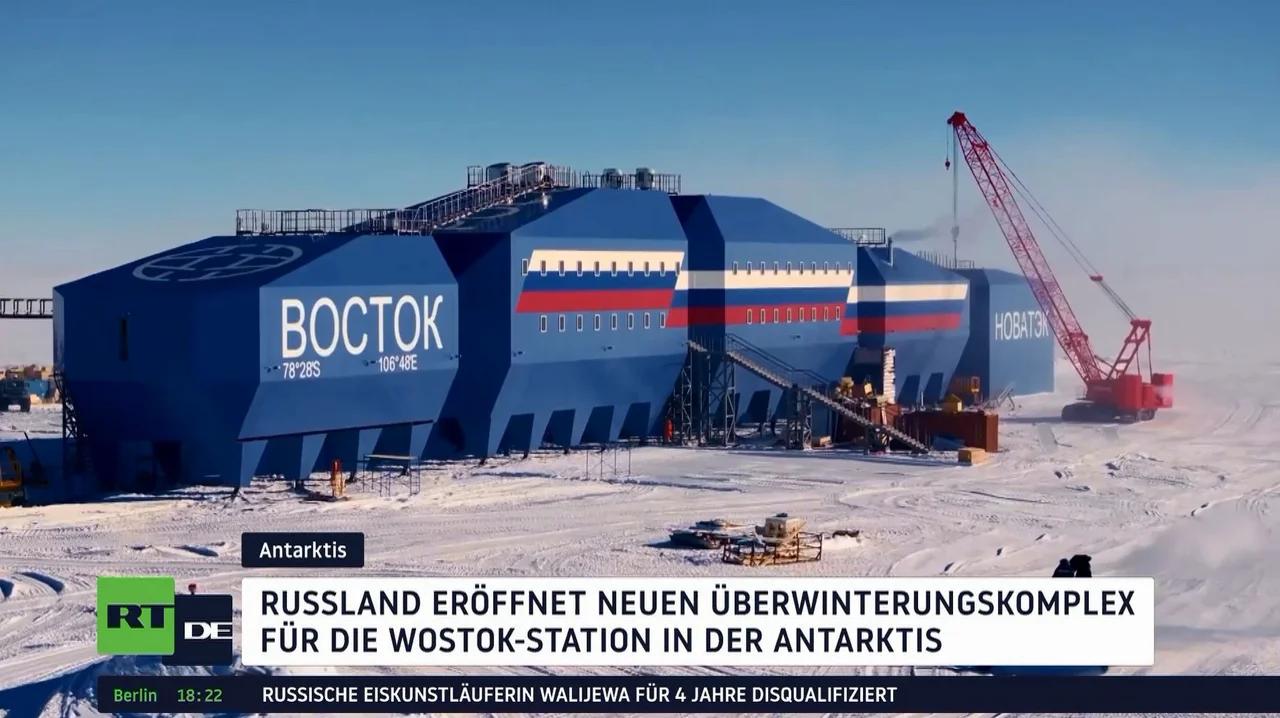 Russland eröffnet neuen Überwinterungskomplex für die Wostok-Station in ...