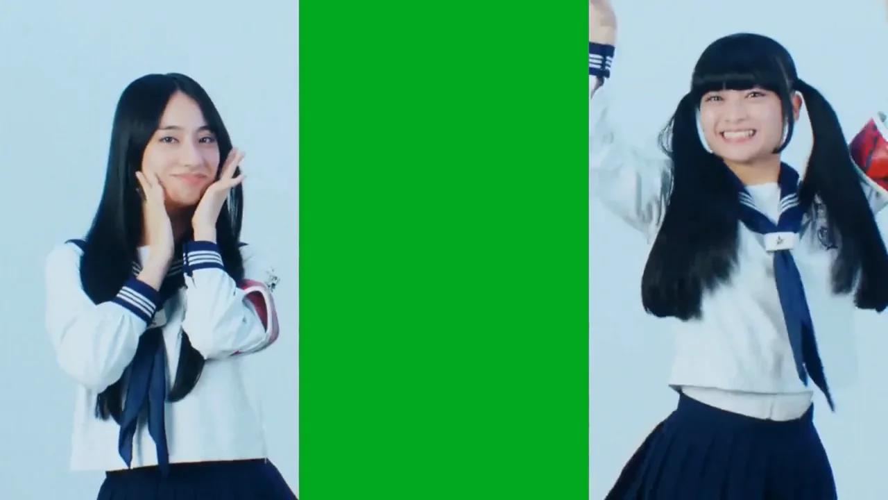 Atarashii Gakko dancing (Zero Pressure) - Template HD