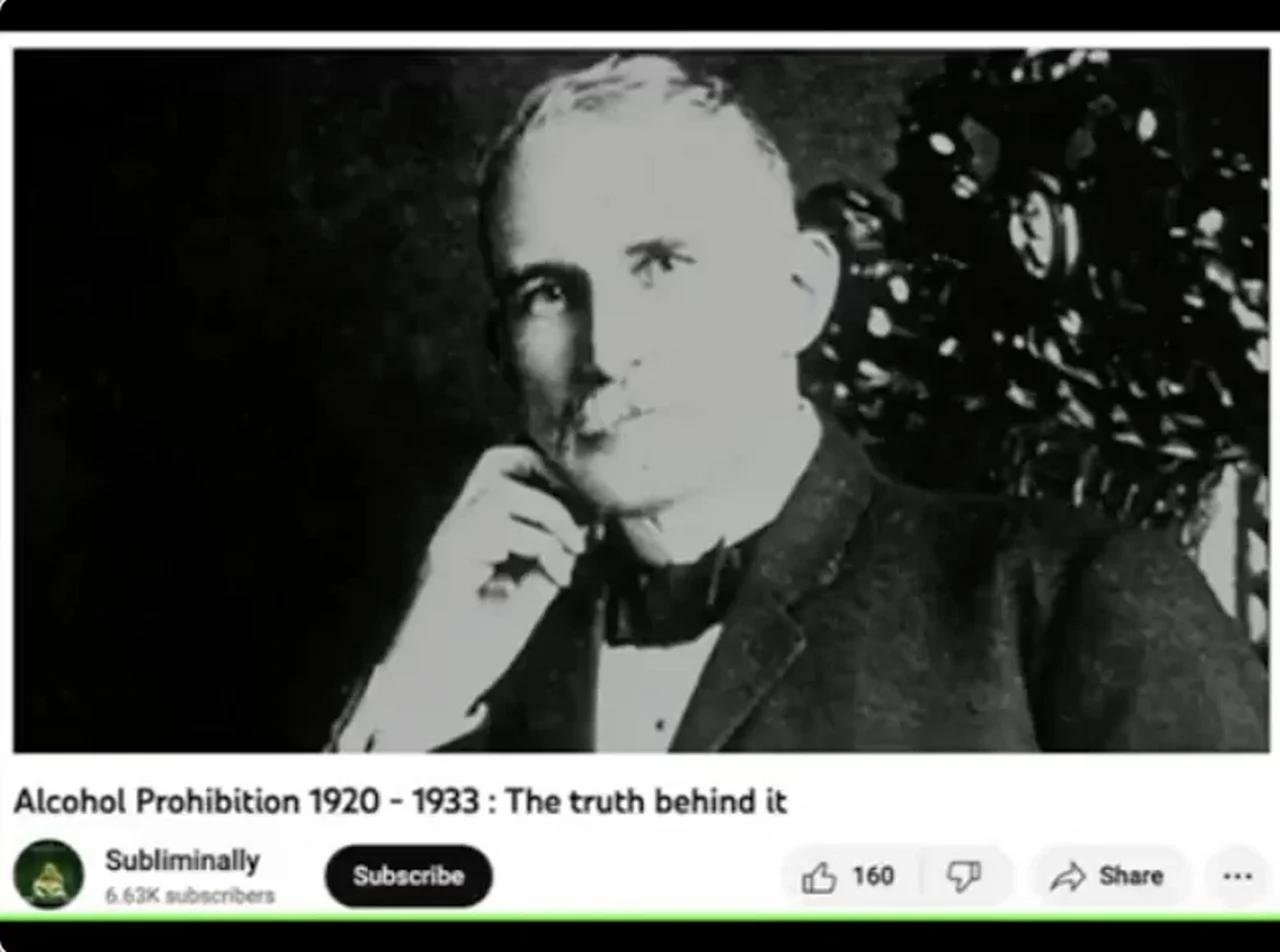 The Real Reason for Prohibition?