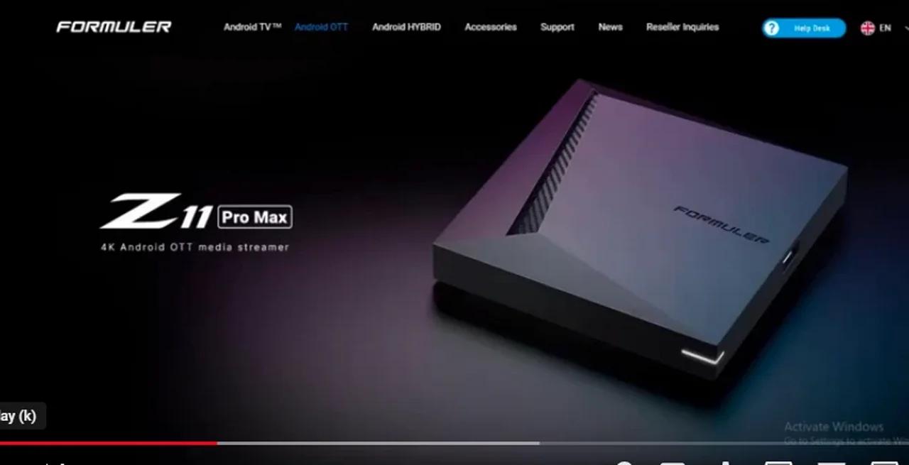 SOME NEW FEATURES ON FORMULER Z11 PRO MAX