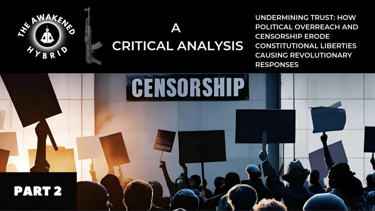 A Critical Analysis: Part 2 - Undermining Trust: How Political ...