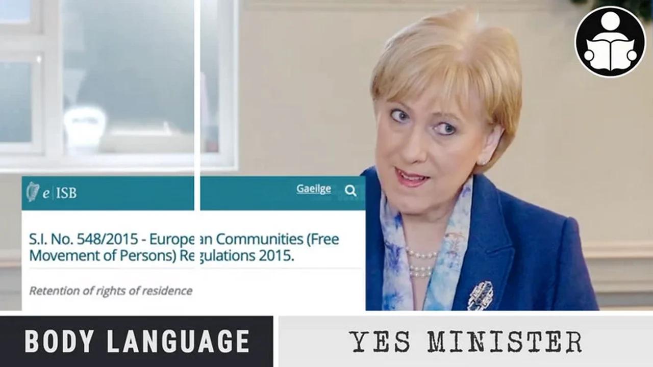 Body Language - Irish Social Protection Ministers Gone Bad