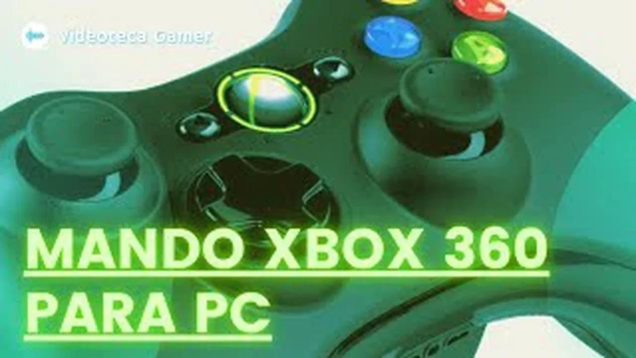 Mando Inalámbrico de XBOX 360 para Pc con Drivers incluidos
