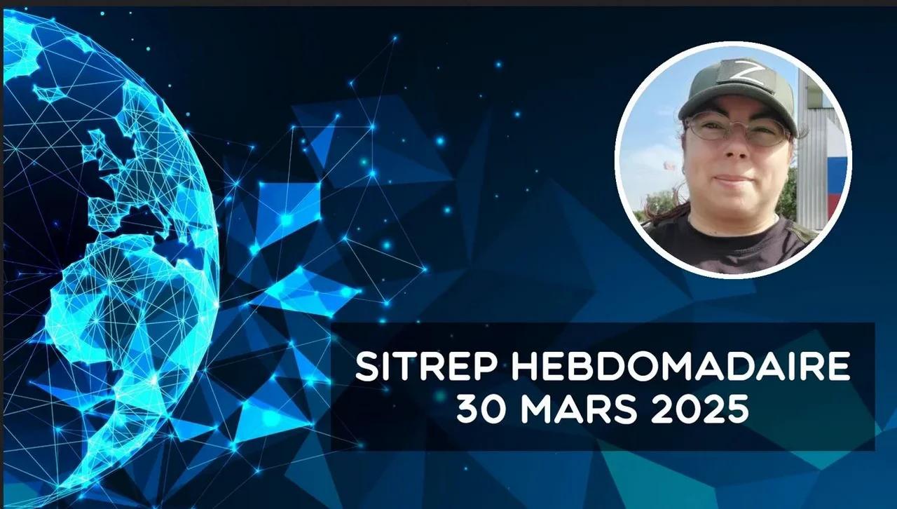 CHRISTELLE NÉANT - Rapport de situation (SitRep) hebdomadaire – 30 mars ...