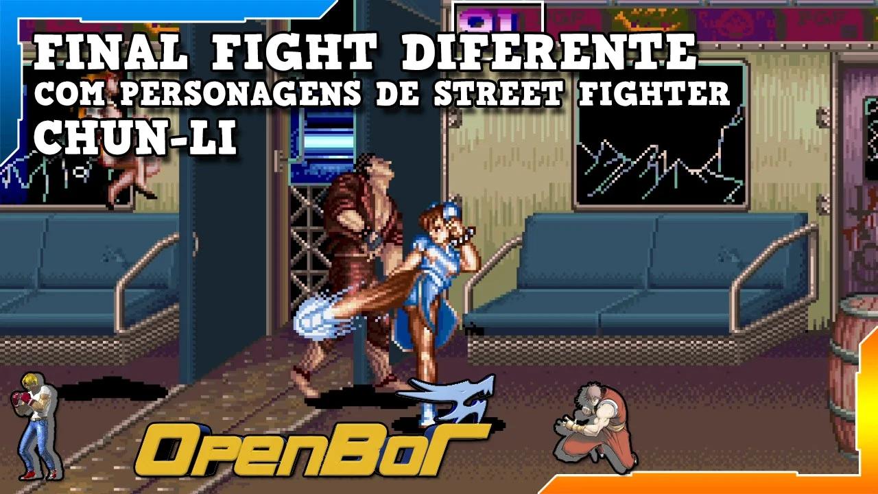 Super Final Fight Gold Plus - OpenBor - Chun-Li - Chrono Plays