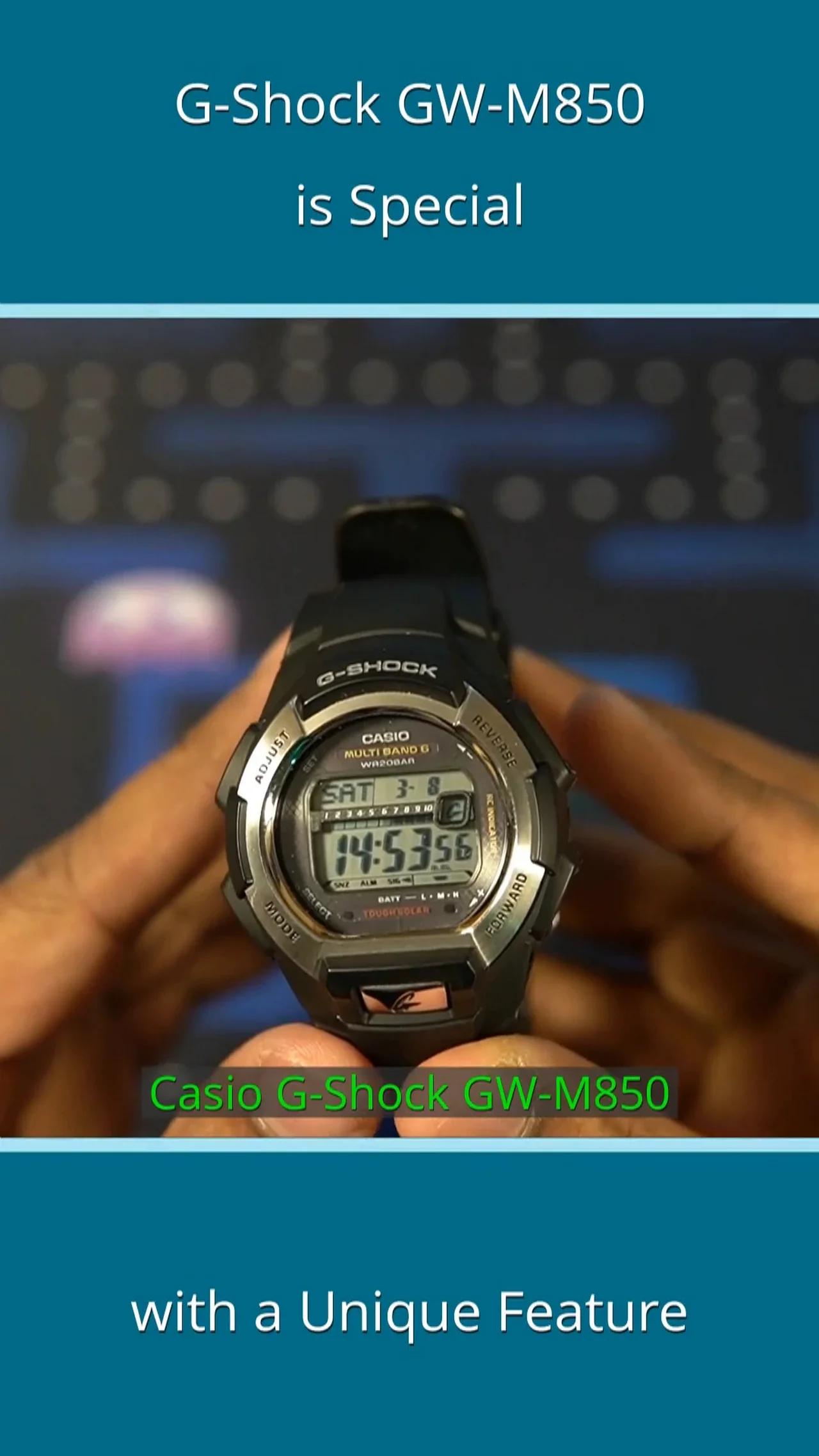 G-Shock GW-M850 #Casio #GShock #Wristwatches #Shorts