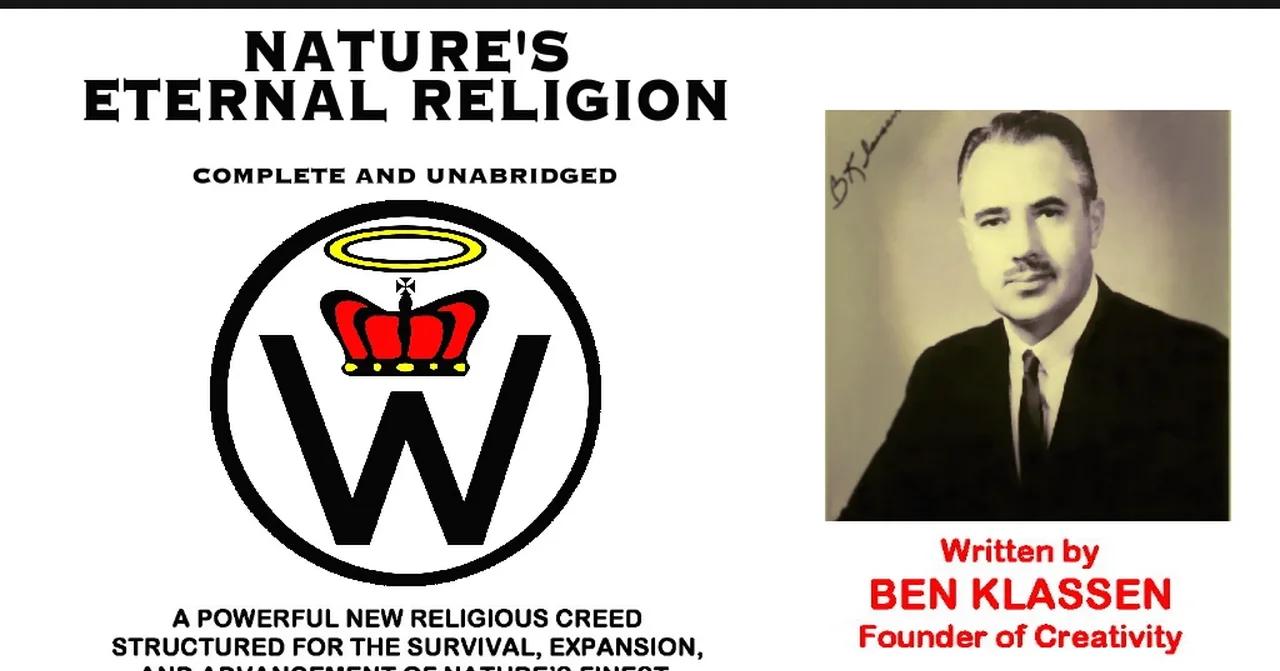Natures Eternal Religion - Ben Klassen