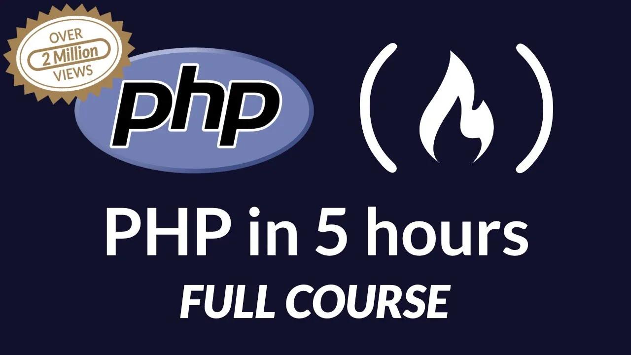 PHP - Programming Language Tutorial - Full Course