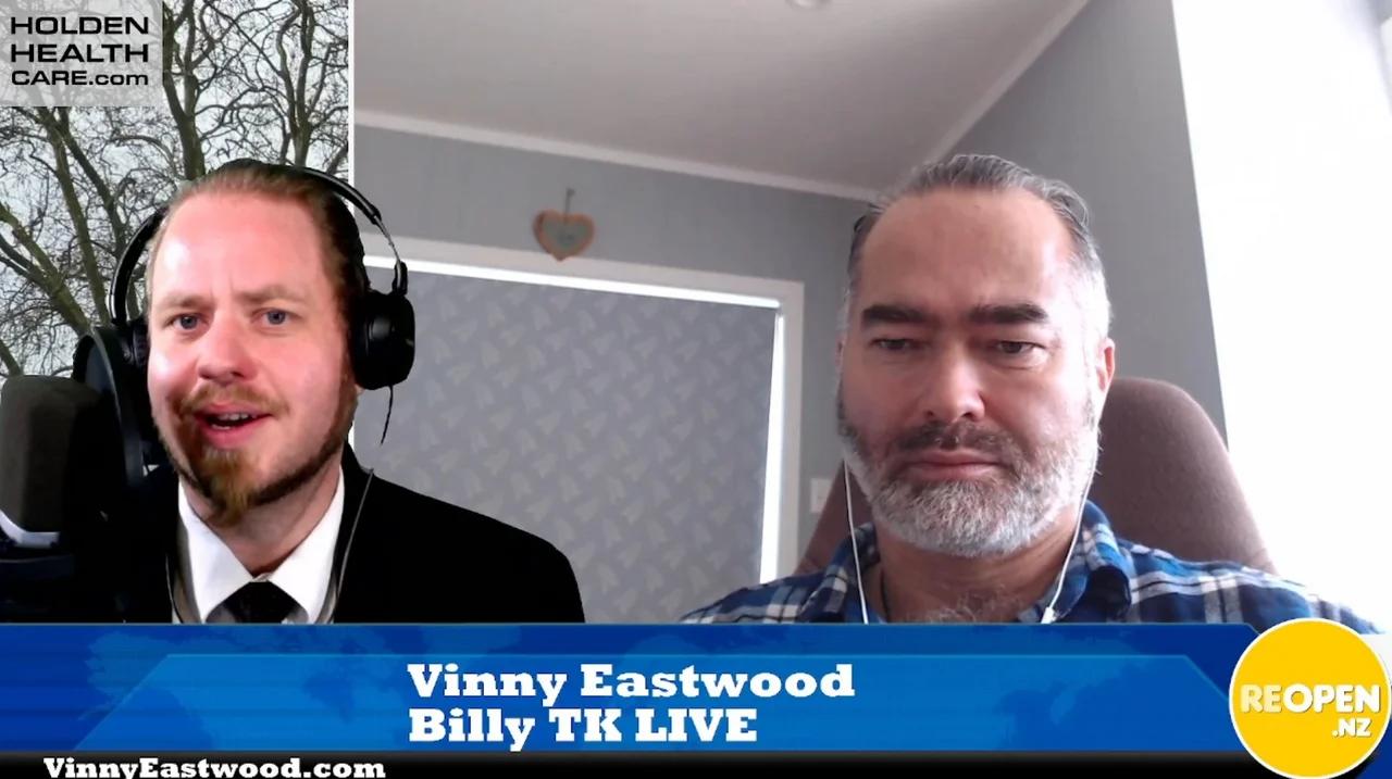 Vinny with Billy and guests, 1 September 2022