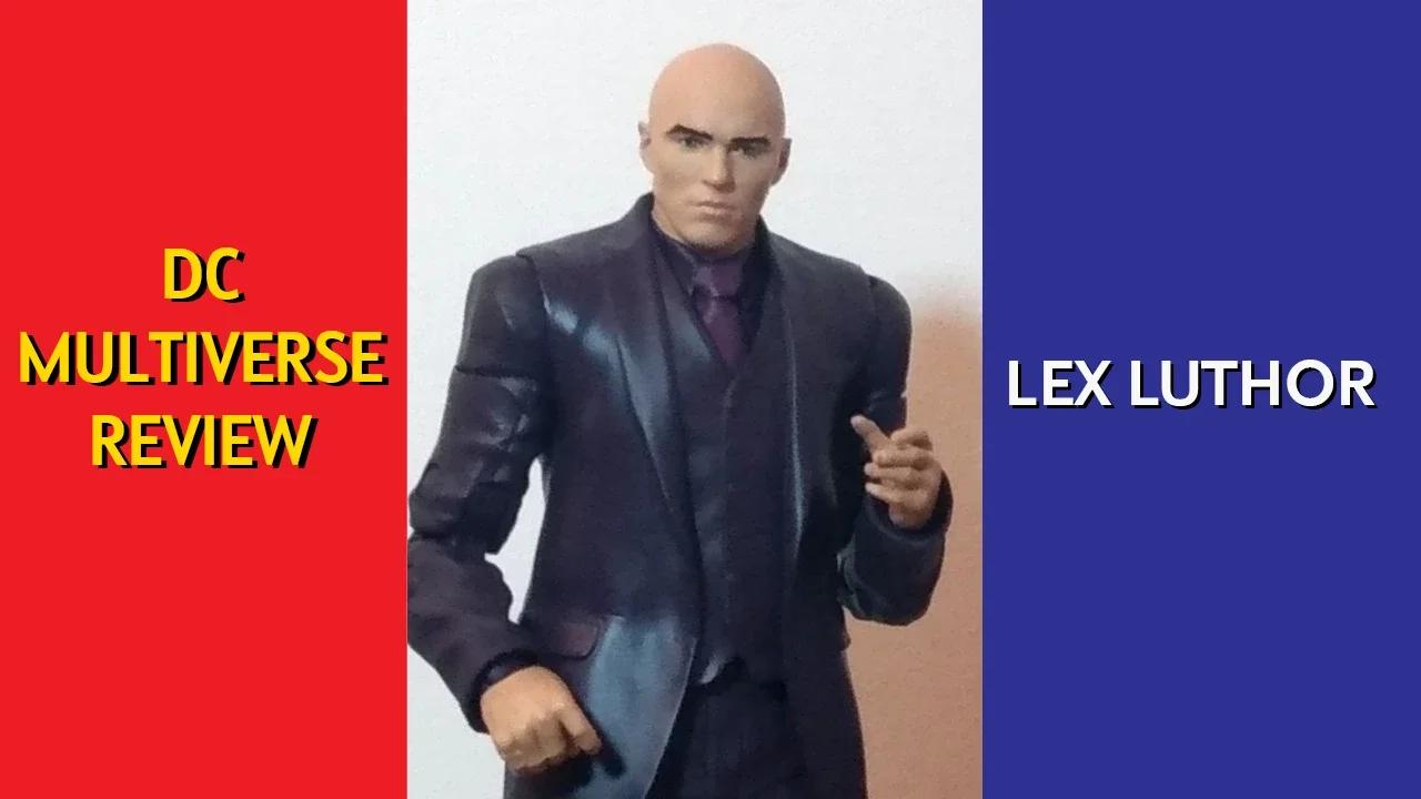 DC Multiverse Lex Luthor and Baby Kaiju Review