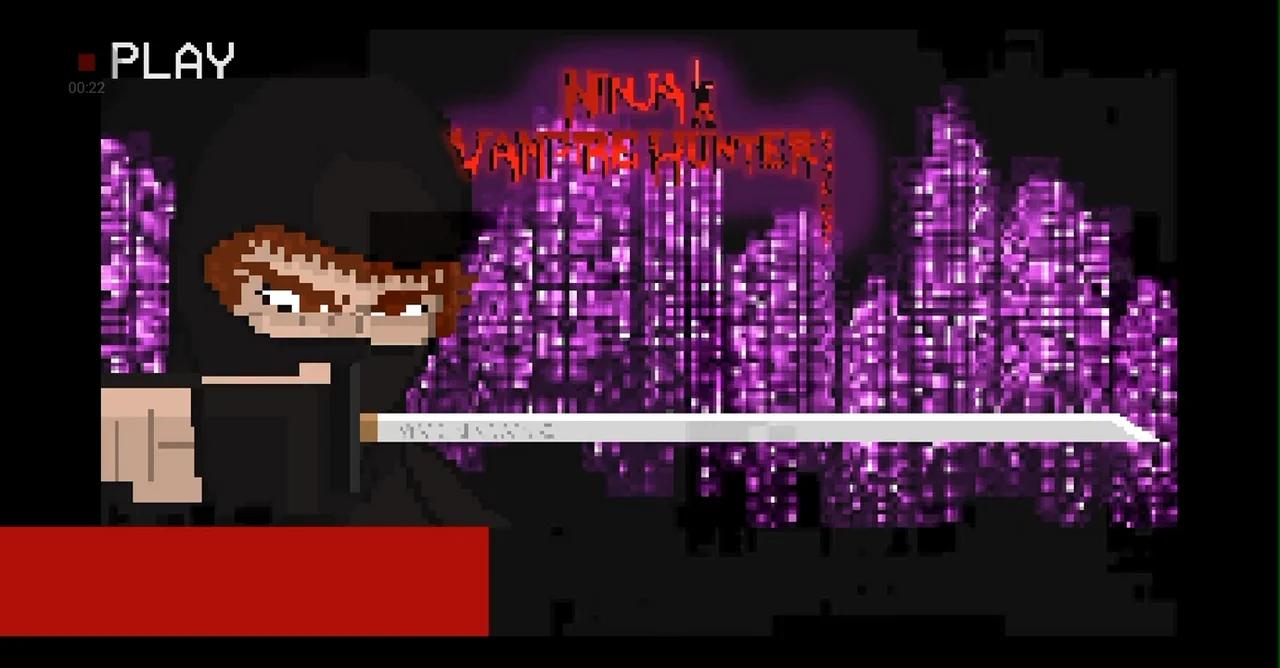 Vampire Slayer ninja pixel art - Playthrough Walkthrough Longplay ...