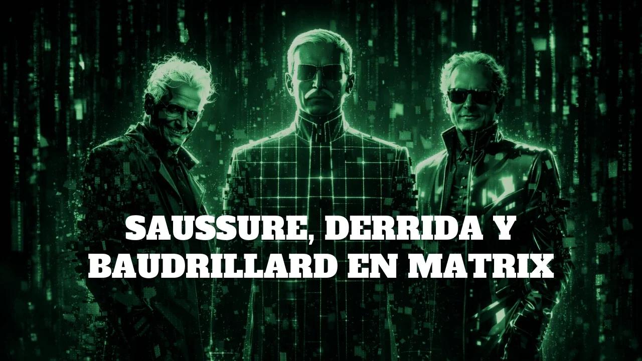 Saussure, Derrida y Baudrillard en la Matrix 😎