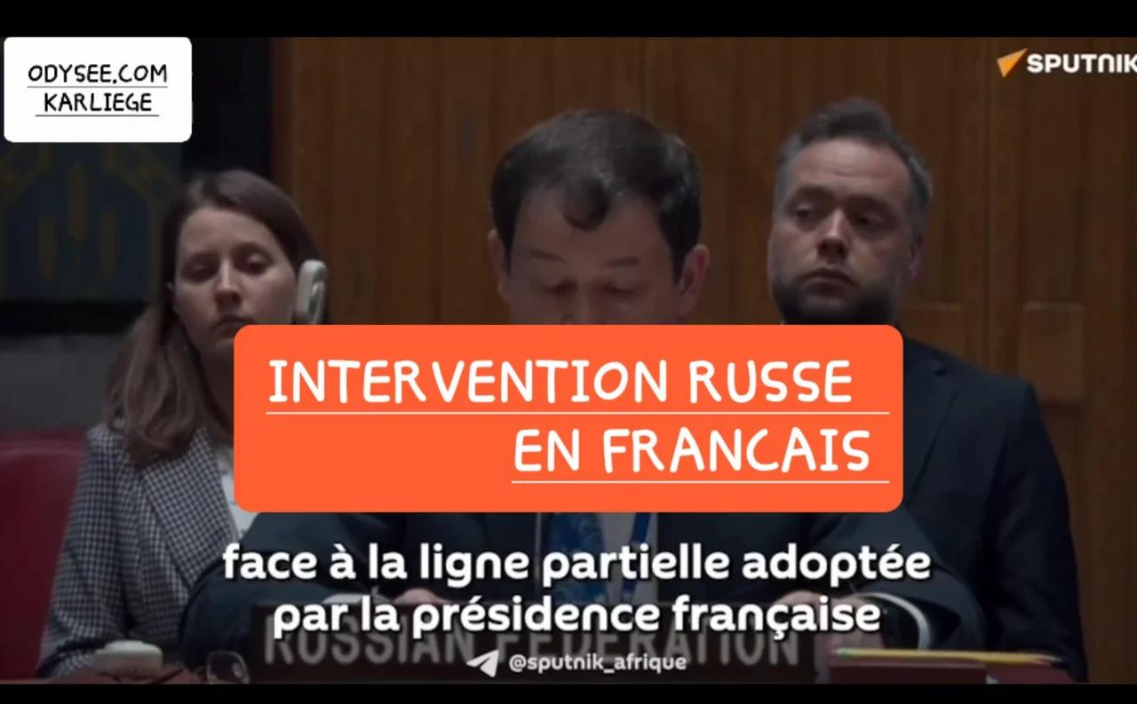 2024 intervention russe en français ODYSEE.COM KARLIEGE