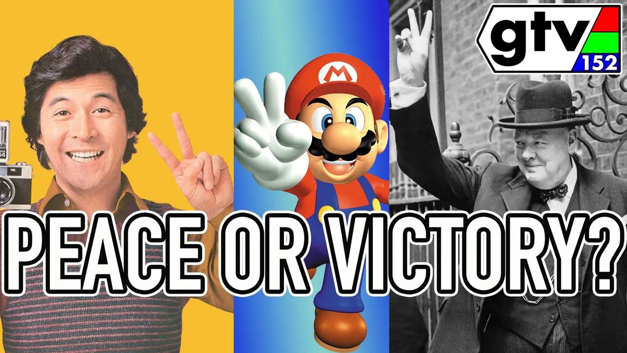 Does Mario show a "Peace Sign" or a "V for Victory” in Super Mario ...