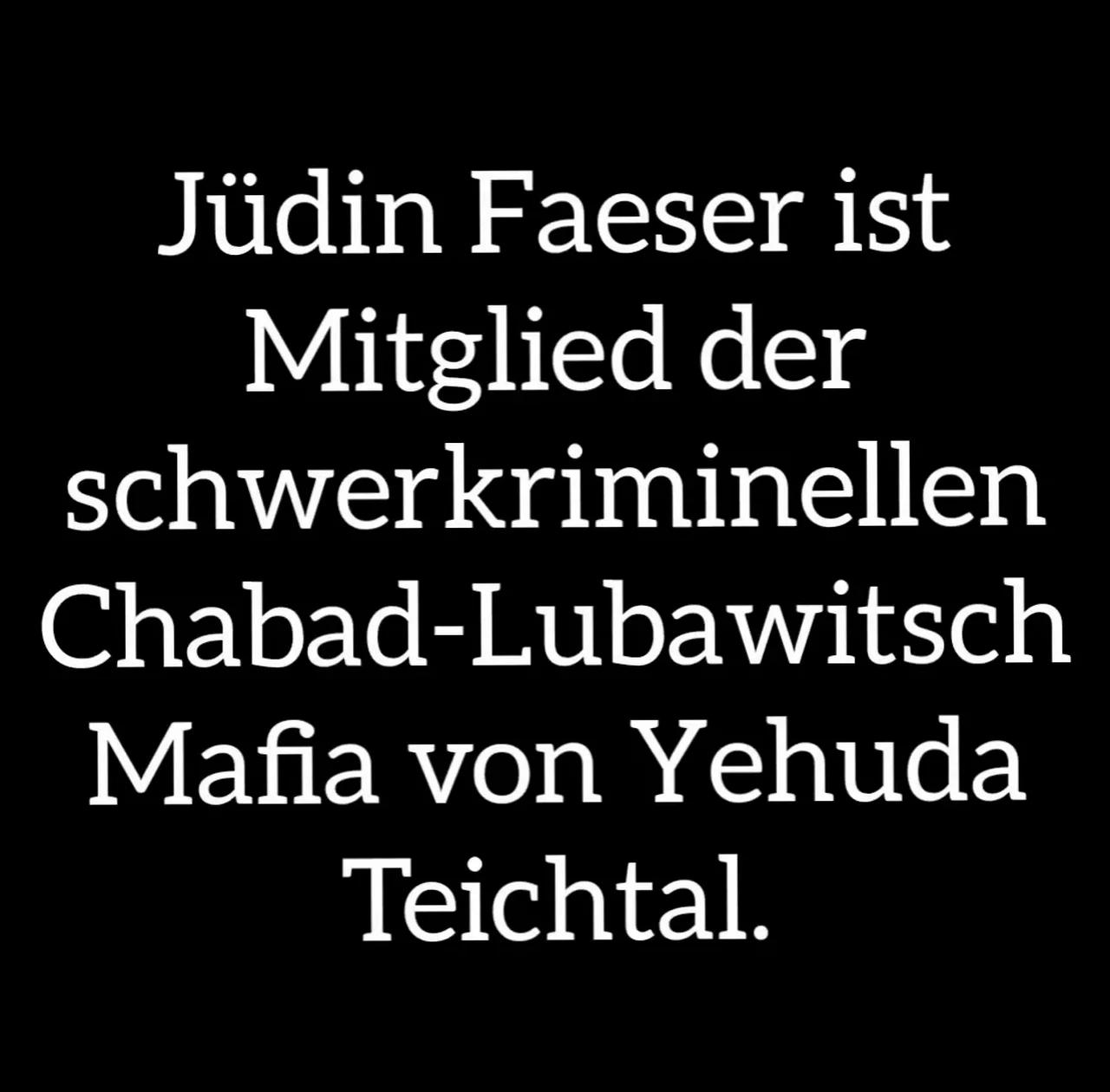 Faeser ein Mitglied der Chabad-Lubawitsch-Gruppe? Faeser ein Mitglied der Chabad-Lubawitsch-Gruppe?
