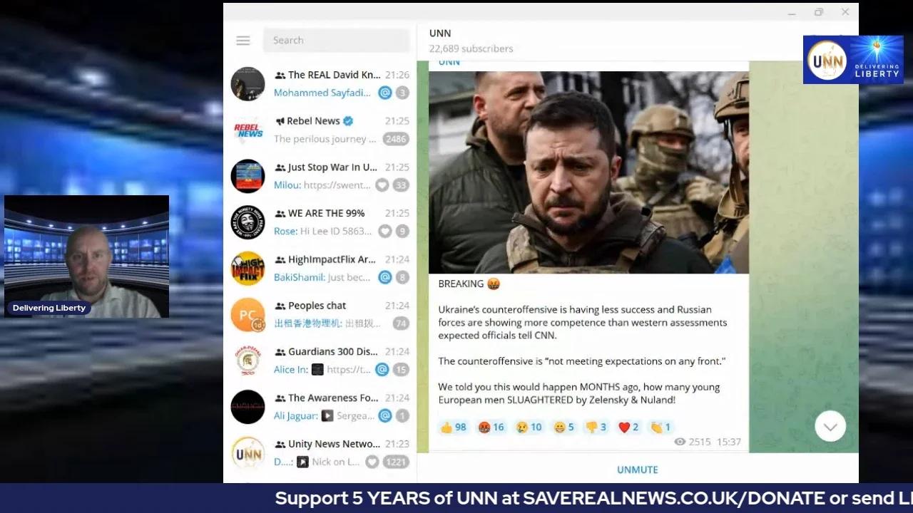Unity News Network hosted by Delivering Liberty FULL SHOW