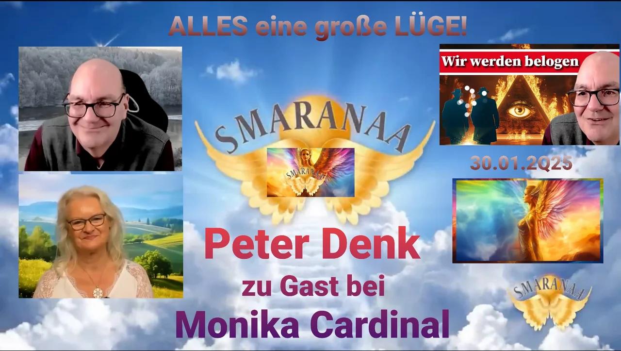 Peter Denk zu Gast bei Monika Cardinal - 30.01.2Q25 - ALLES eine große ...
