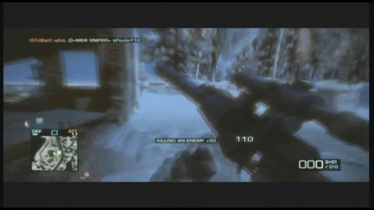 Battlefield BC 2 Fun Tactics- The VSS