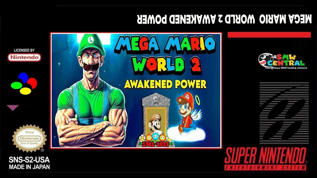 A MORTE DE MARIO! MEGA MARIO WORLD 2 AWAKENED POWER (SNES) NOVA ROM ...