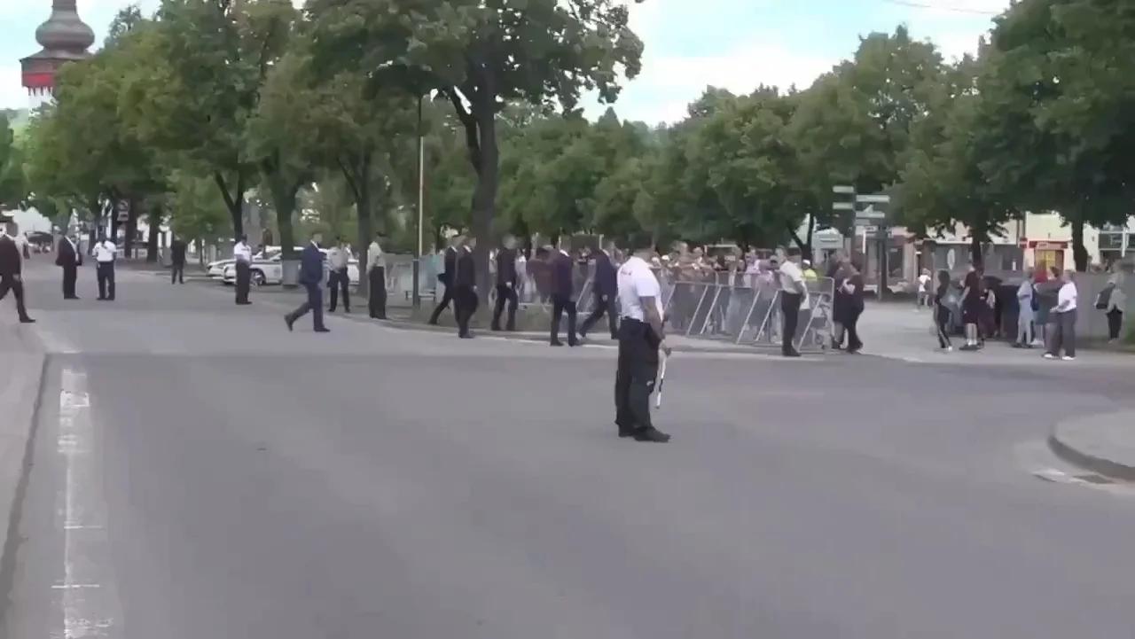 MOMENT Slovakia Prime Minister Robert Fico Was Shot