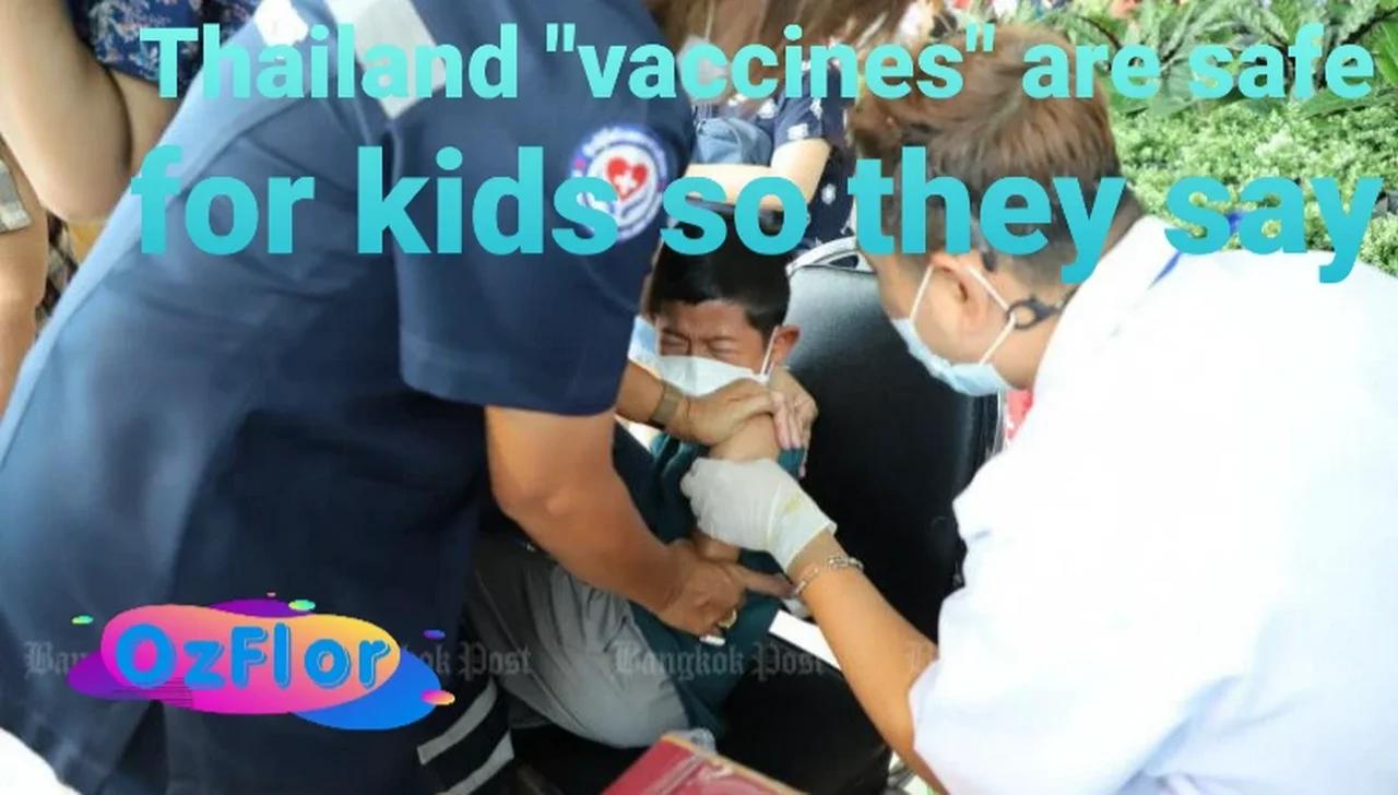 Jabbing Thailand kids - genocide