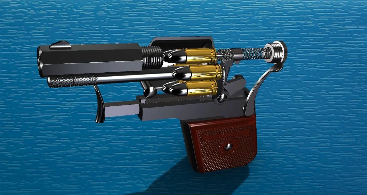 Wilhelm Decker Revolver Reference Model