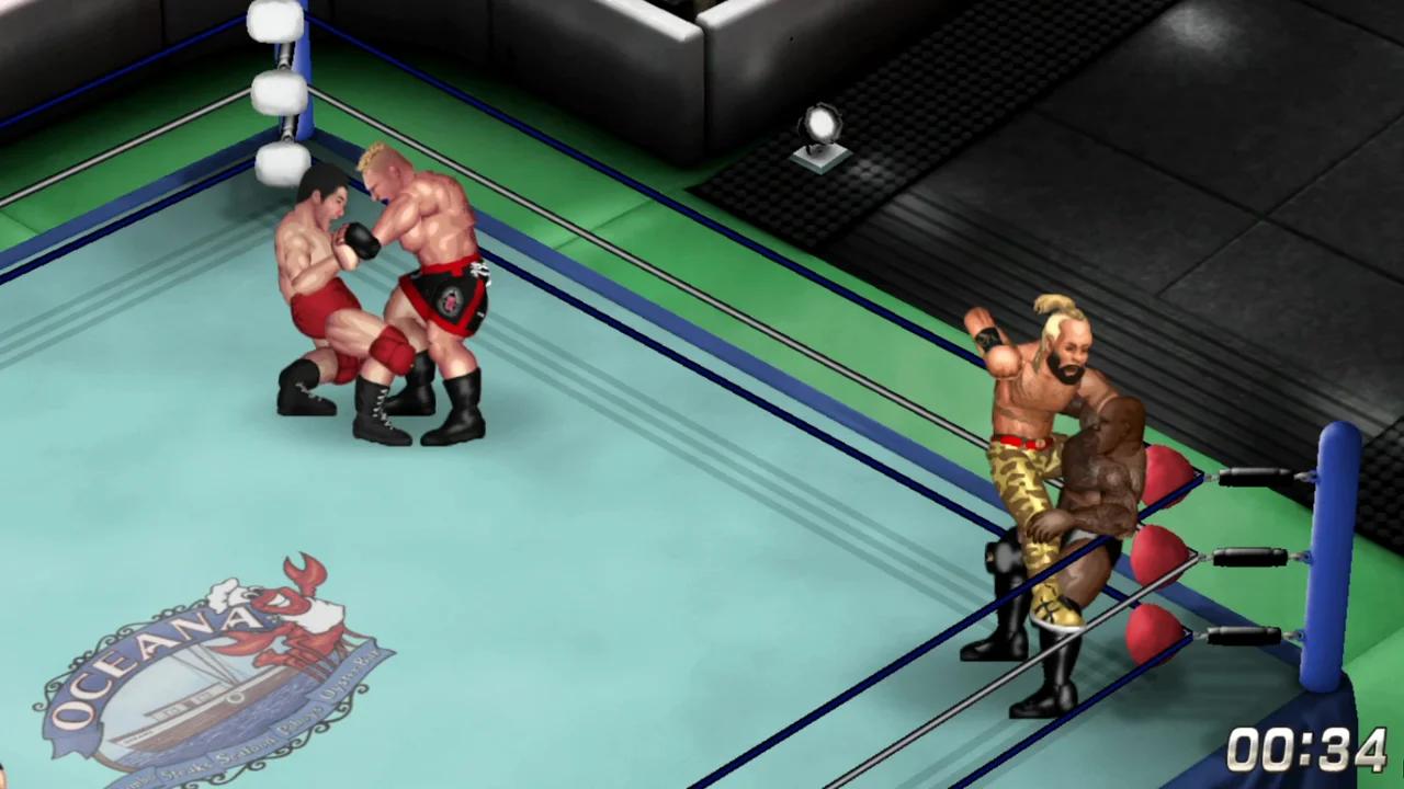 Moose vs. Giant Baba vs. Brock Lesnar vs. Enzo Amore (Fire Pro ...