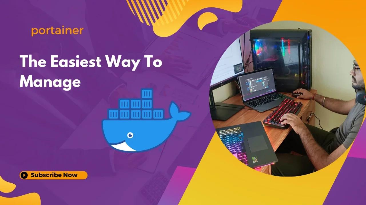 How to install Docker & Portainer(Management GUI for docker) in Ubuntu