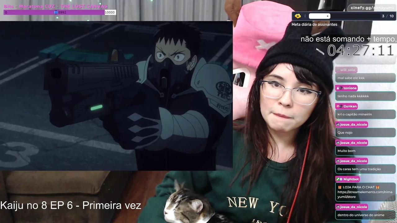 VODs de KAIJU NO.8 | React dos Episódios [06]