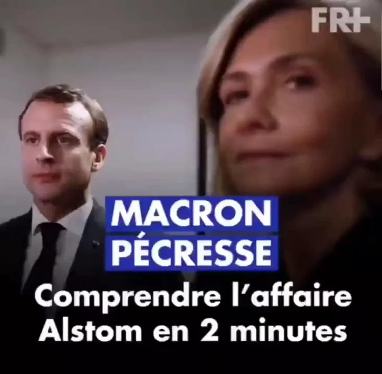 Macron Pécresse : l'affaire Alstom en 2'