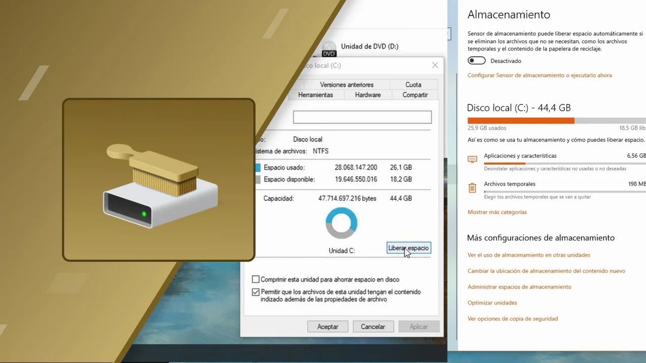Cómo limpiar tu disco duro en Windows