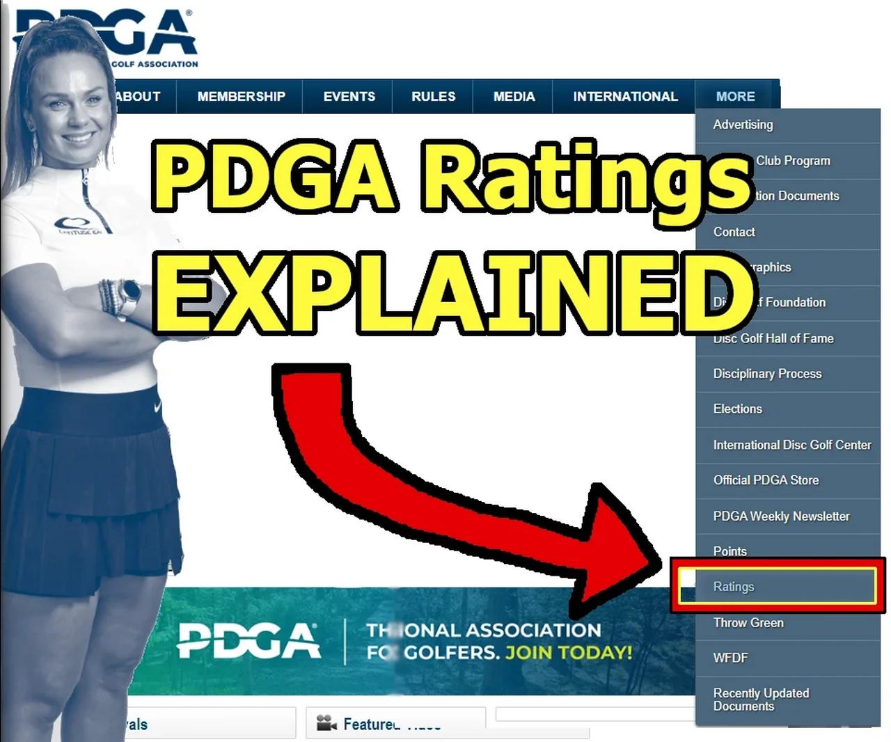 How PDGA Ratings Work! More Than You Ever Wanted To Know