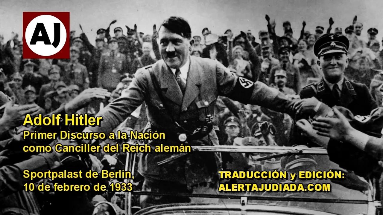 Primer Discurso de Adolf Hitler como Canciller completo sub español