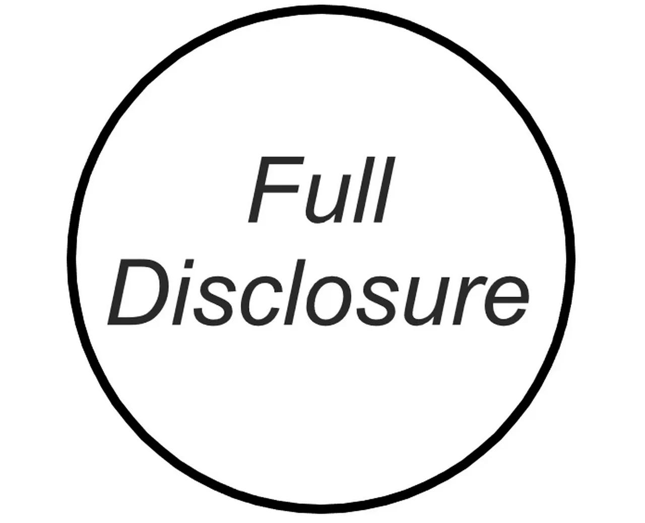 Full Disclosure