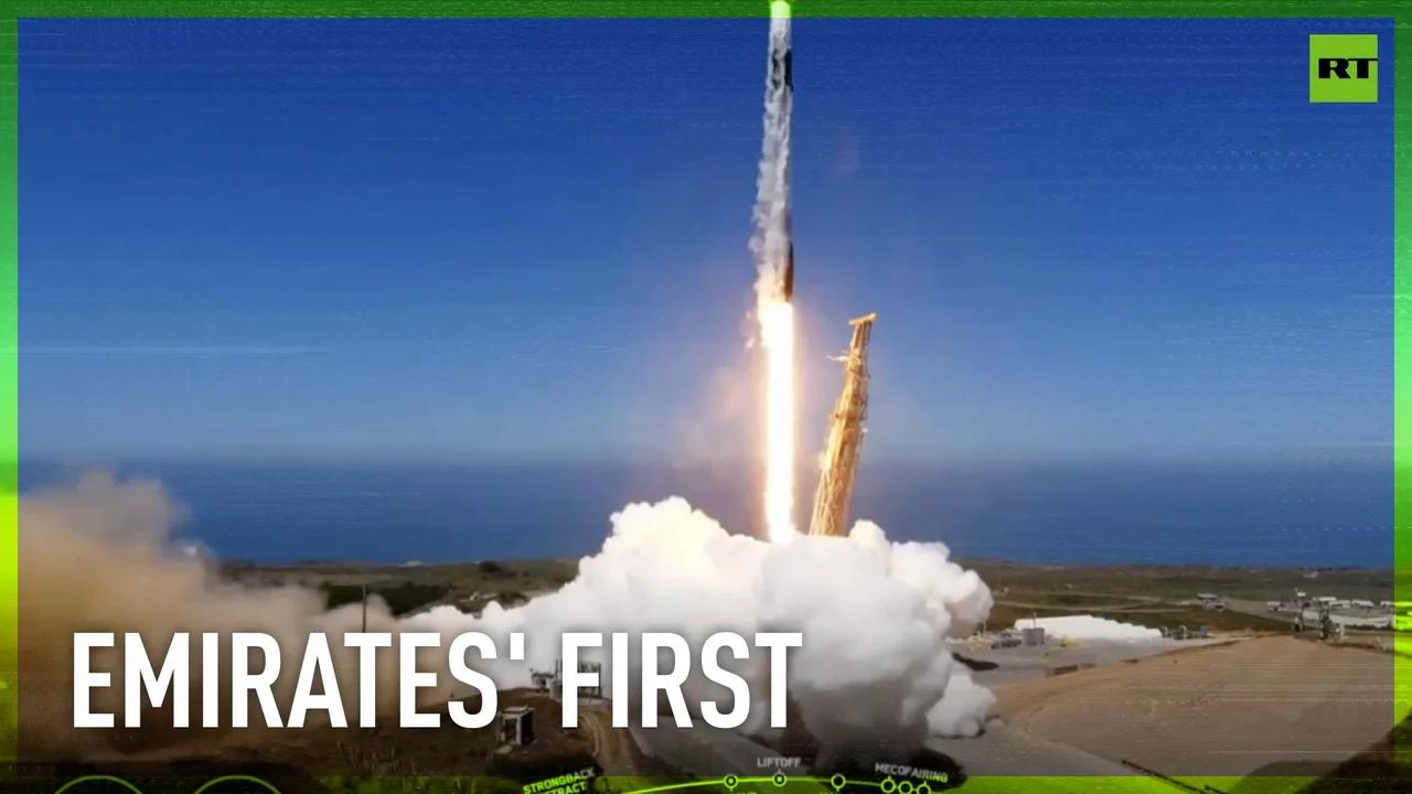 UAE launches its first-ever radar imaging satellite into space