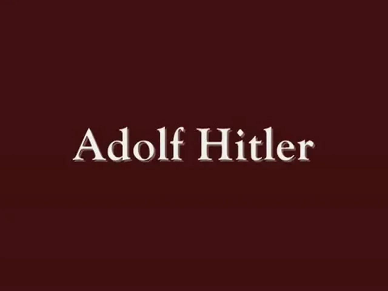 Adolf Hitler The Artist