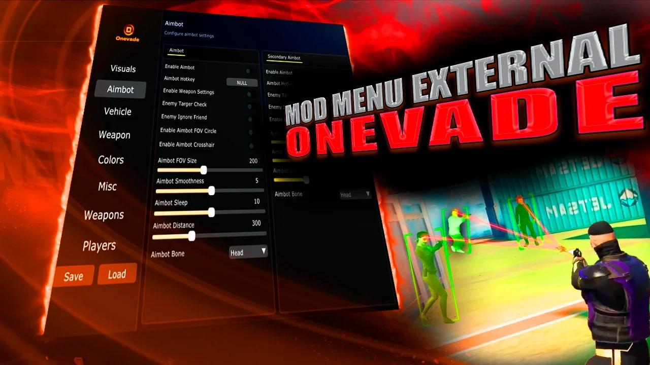 BEST FIVEM *PAID* MOD MENU EXTERNAL ONEVADE | UNDETECTED
