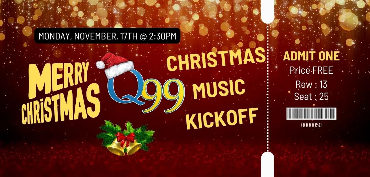 Q99 WSLQ-FM - Christmas Music Launch 2025 (11/17/2025)