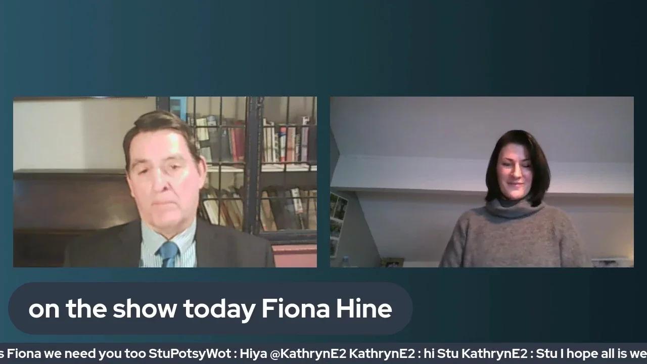 Anthony Webber speaks to Fiona Hine