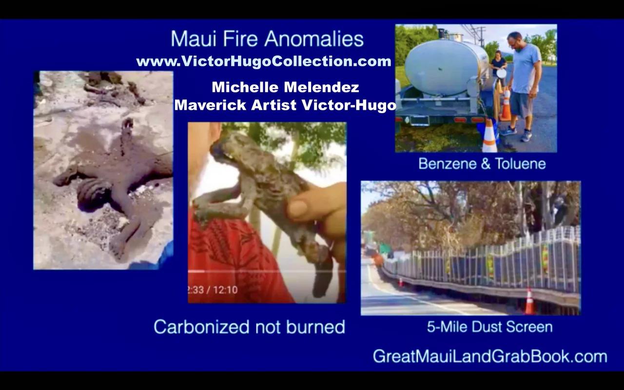 Maui Fire Anomalies Directed Energy Weapons Lahaina Hawaii Land Grab ...