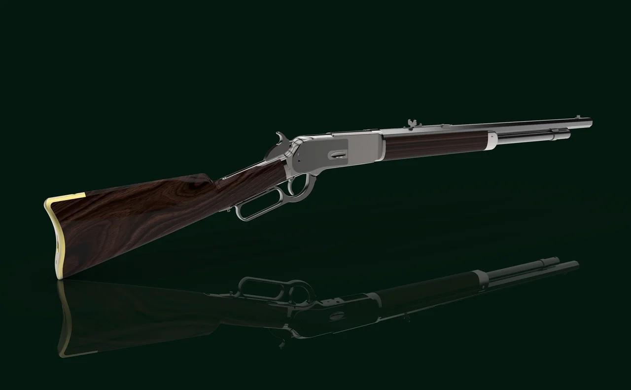 Winchester 1876 Carbine Rifle Reference Model