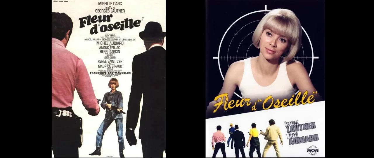1967 - Fleur d'oseille - de Georges Lautner, avec Mireille Darc, Anouk ...