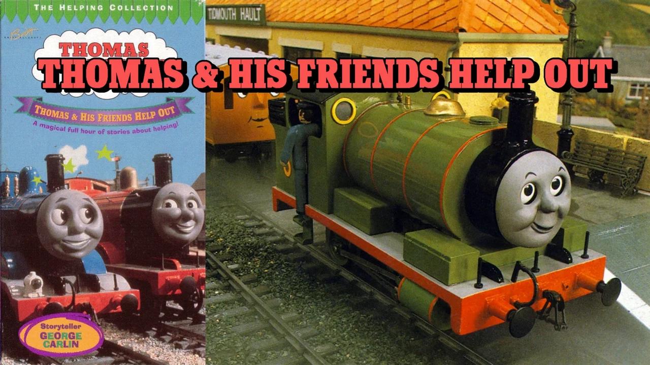 Thomas & Friends - Thomas & His Friends Help Out (1996 Video Treasures ...