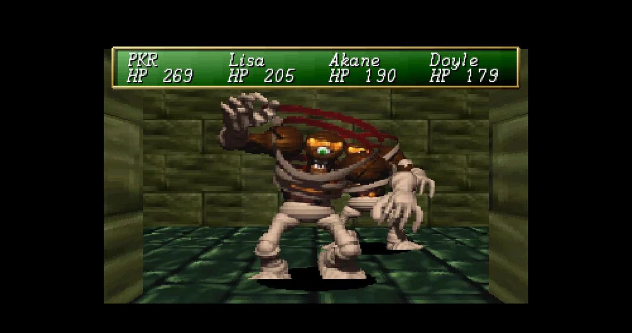 2x Revenant Enemy Fight l Shining the Holy Ark l Sega Saturn