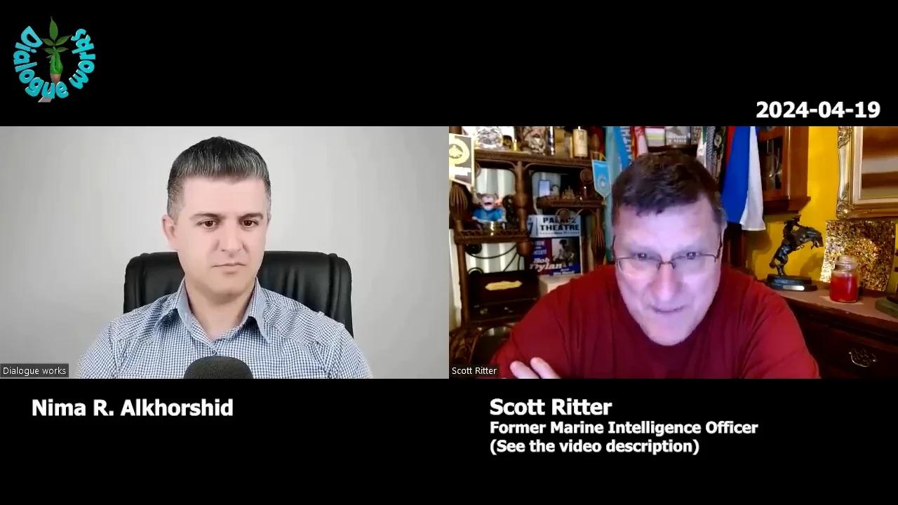 Scott Ritter Dialogue Works Interview (~24 Hours Ago)