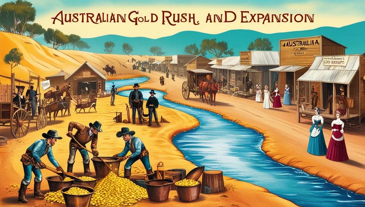 The Australian Gold Rush and Expansion of the 1850s